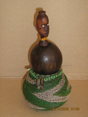 Masingita Baloyi – Nhunguvani (Top Knot) - Natalie Knight Art Collection